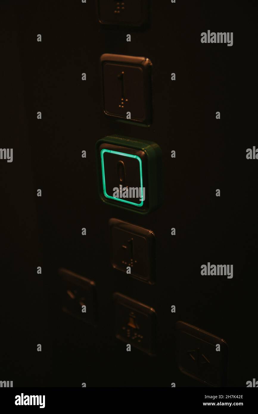 Button elevation hi-res stock photography and images - Alamy