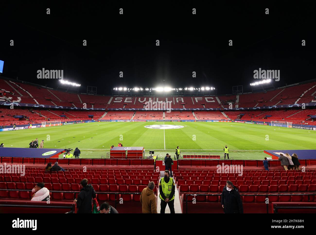 Seville, Seville, Spain. 23rd Nov, 2021. Stadium Ramon Sanchez Pizjuan ...