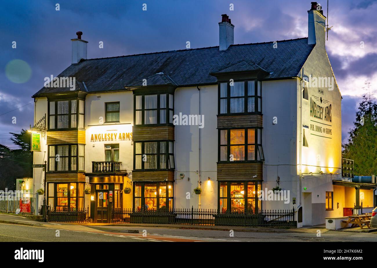 The Anglesey Arms Hotel, Menai Bridge, The Isle of Anglesey (YNYS MON ...