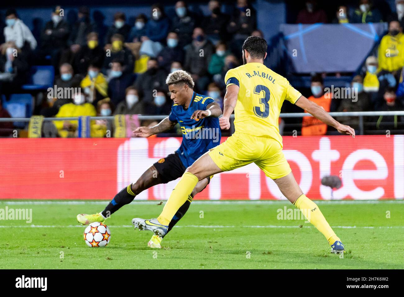 Villarreal, Spain. 23rd Nov, 2021. Raul Albiol of Villarreal CF and ...