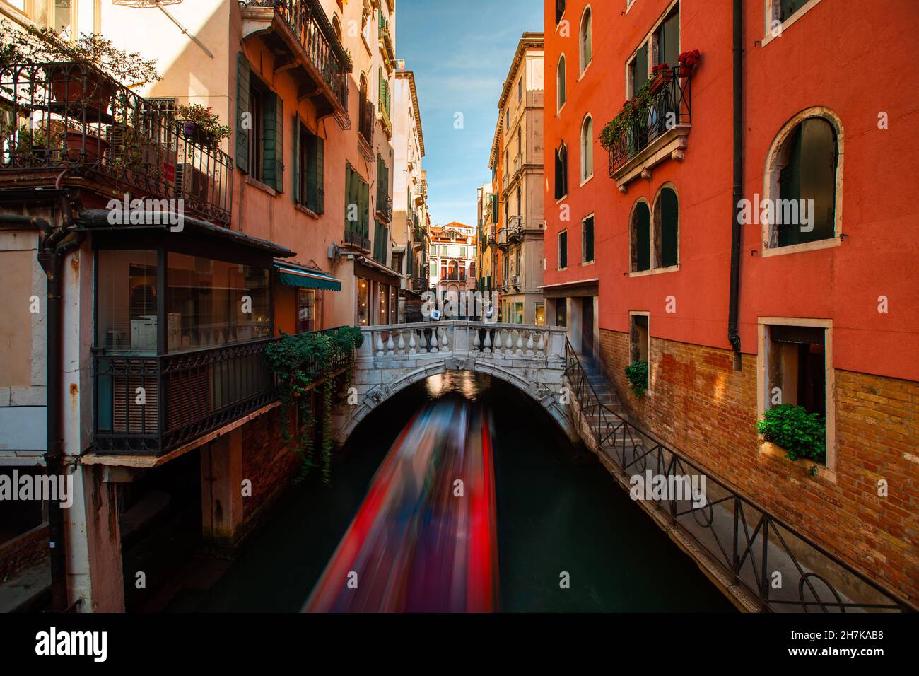 World famous water channels of Venezia, Veneto, Italy Stock Photo - Alamy