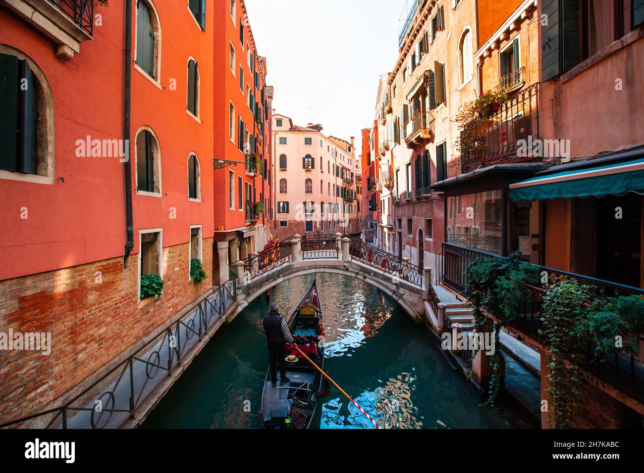 World famous water channels of Venezia, Veneto, Italy Stock Photo - Alamy