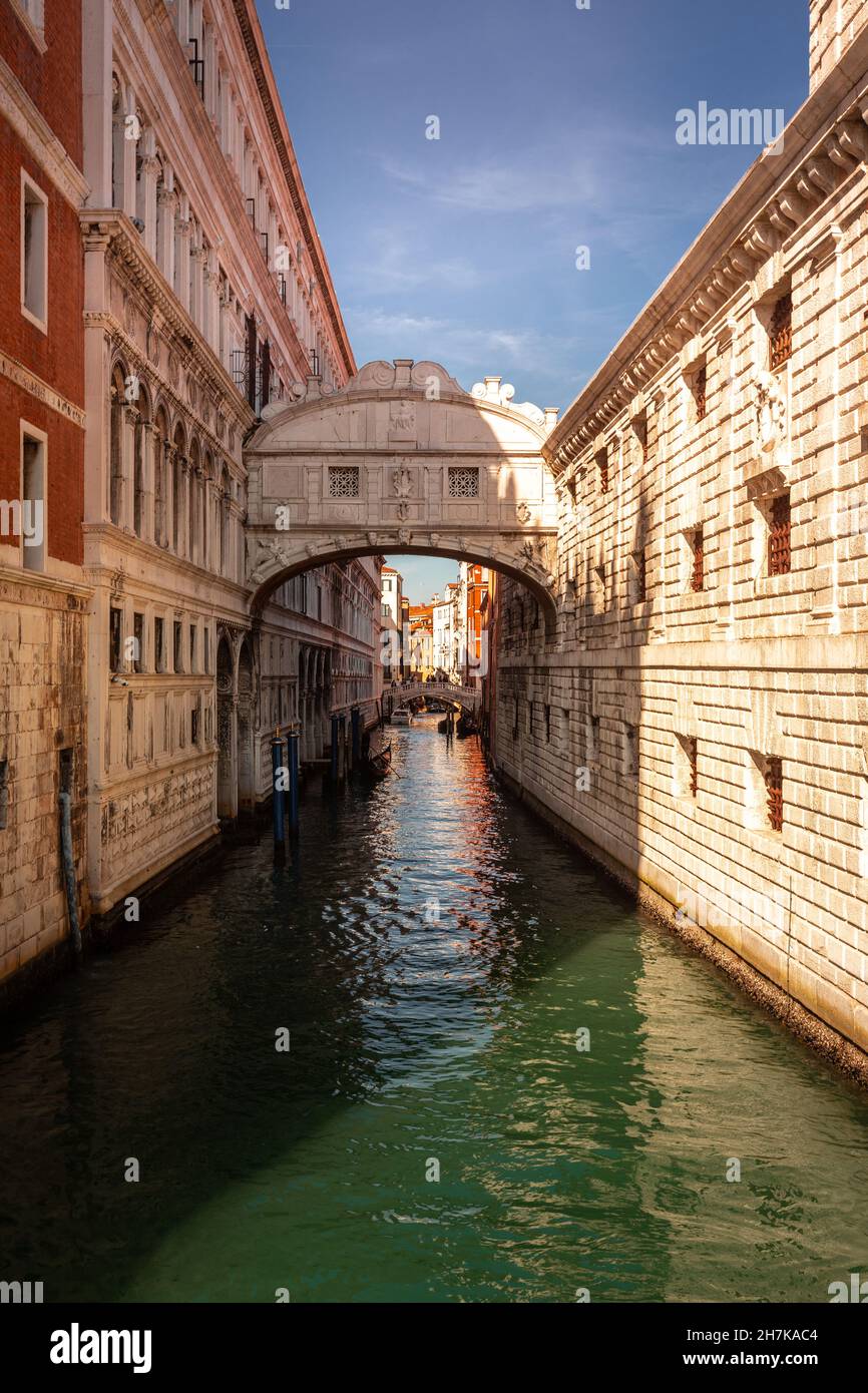 World famous water channels of Venezia, Veneto, Italy Stock Photo - Alamy