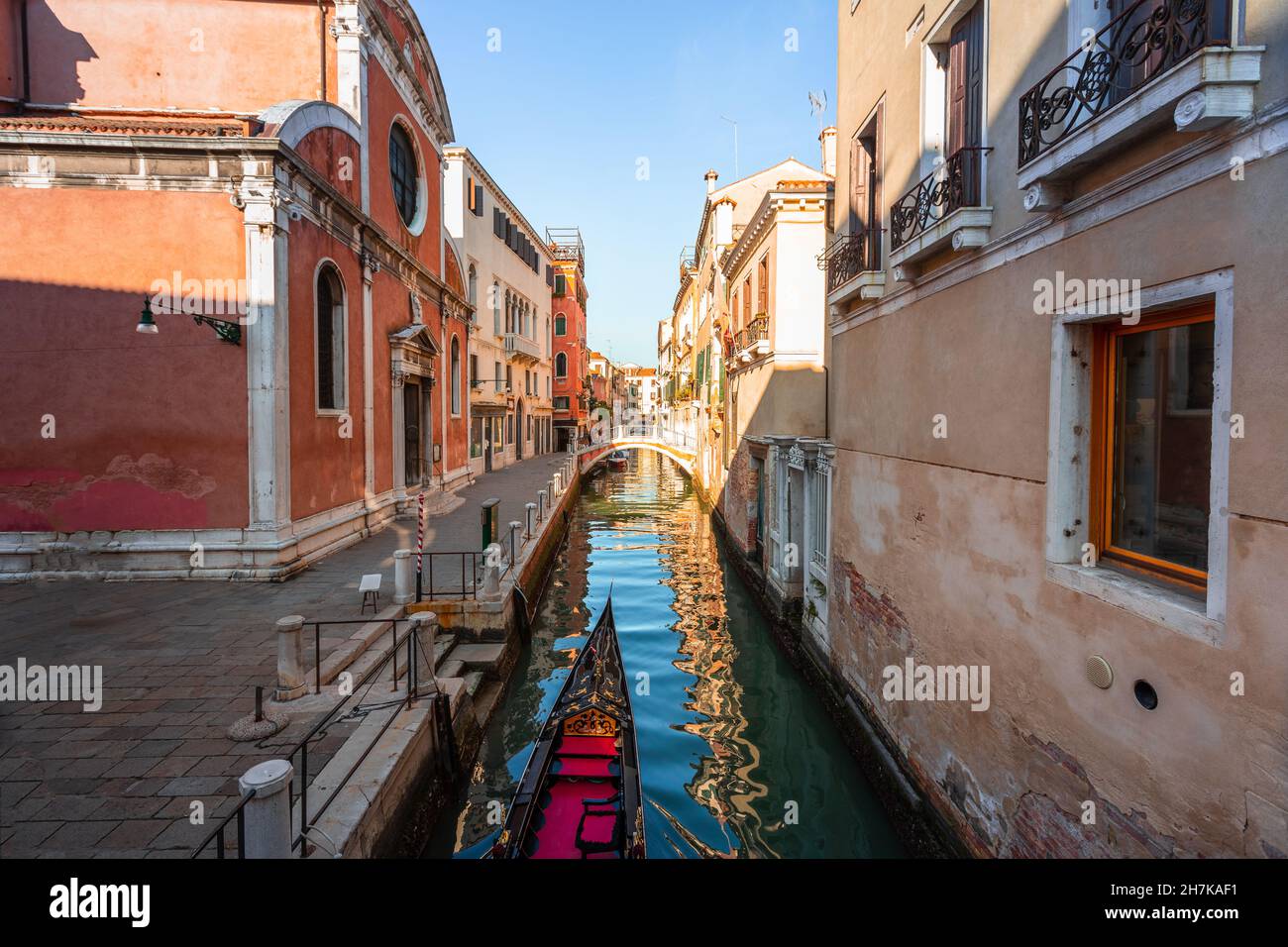 World famous water channels of Venezia, Veneto, Italy Stock Photo - Alamy