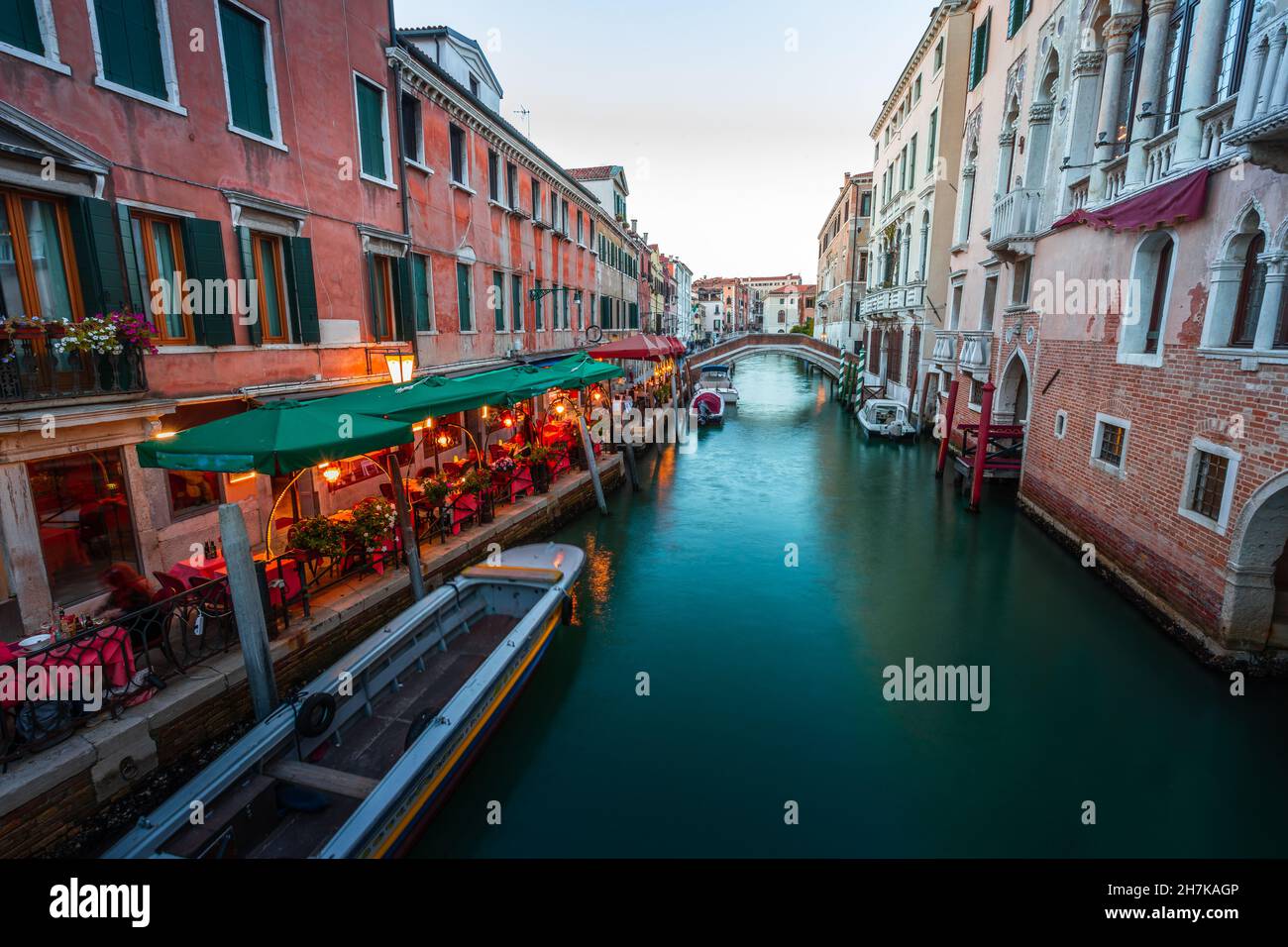World famous water channels of Venezia, Veneto, Italy Stock Photo - Alamy