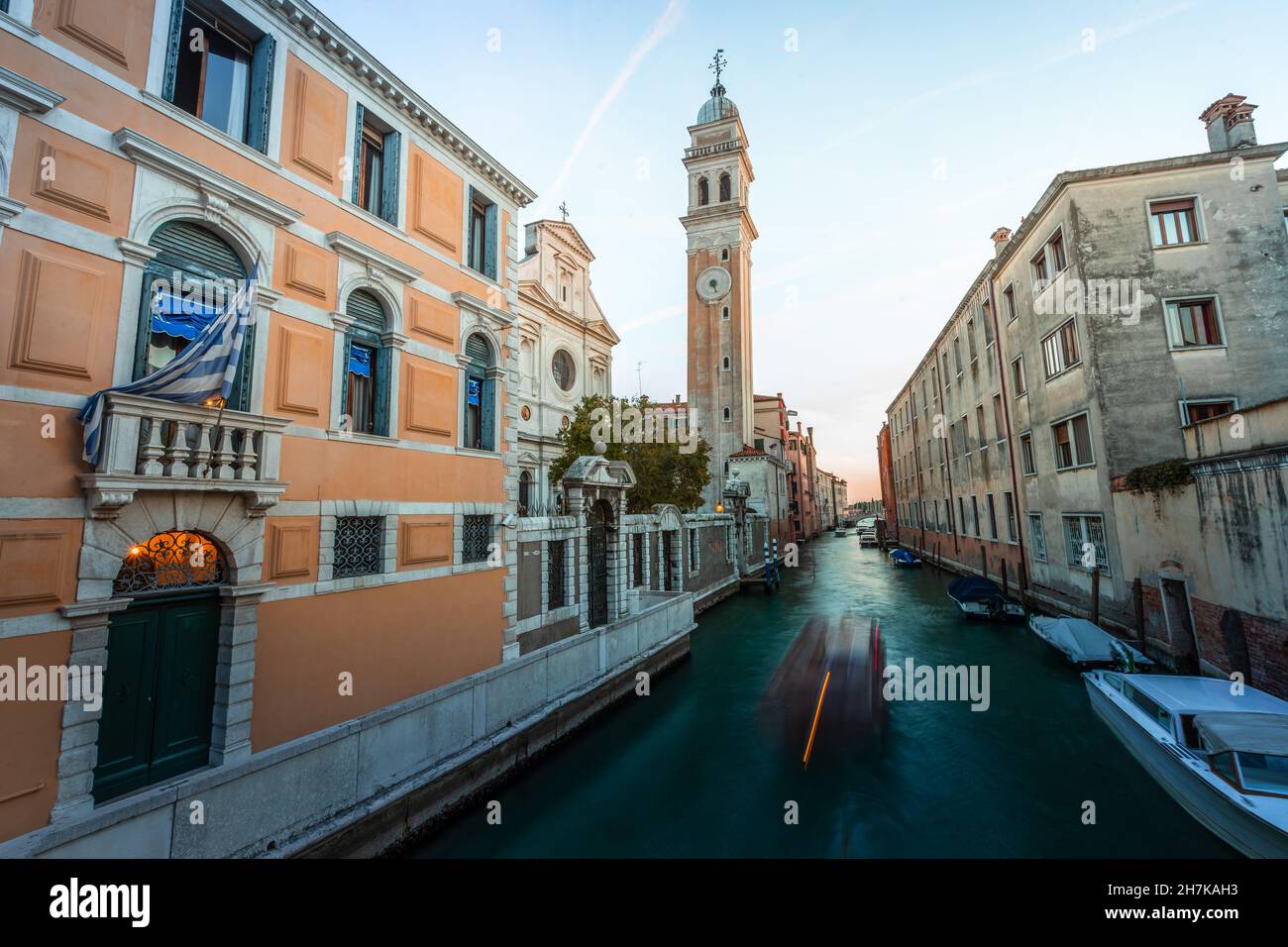 World famous water channels of Venezia, Veneto, Italy Stock Photo - Alamy