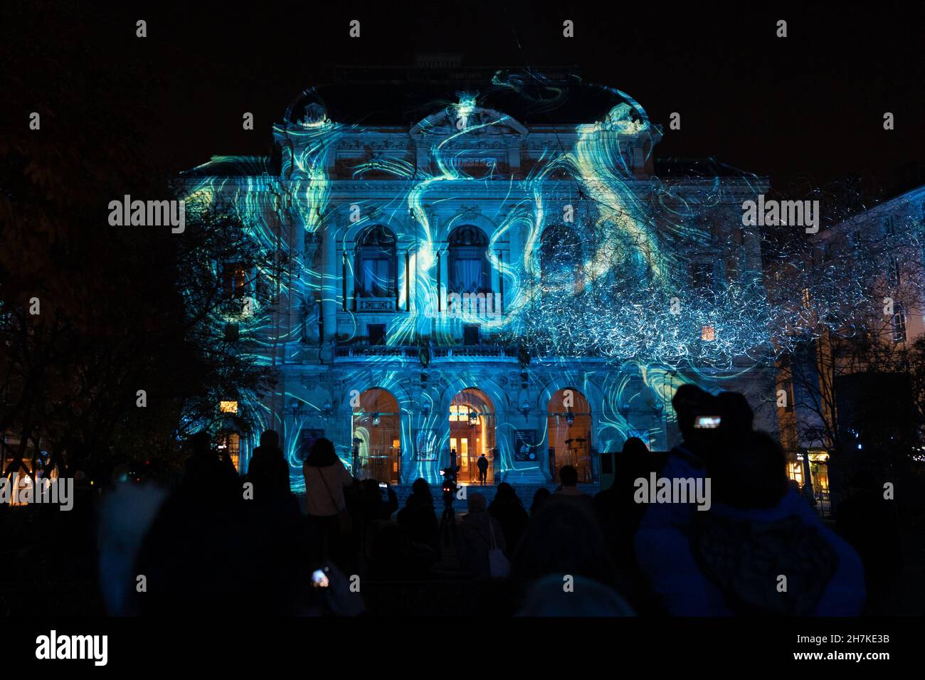 Lyon light festival hi-res stock photography and images - Alamy