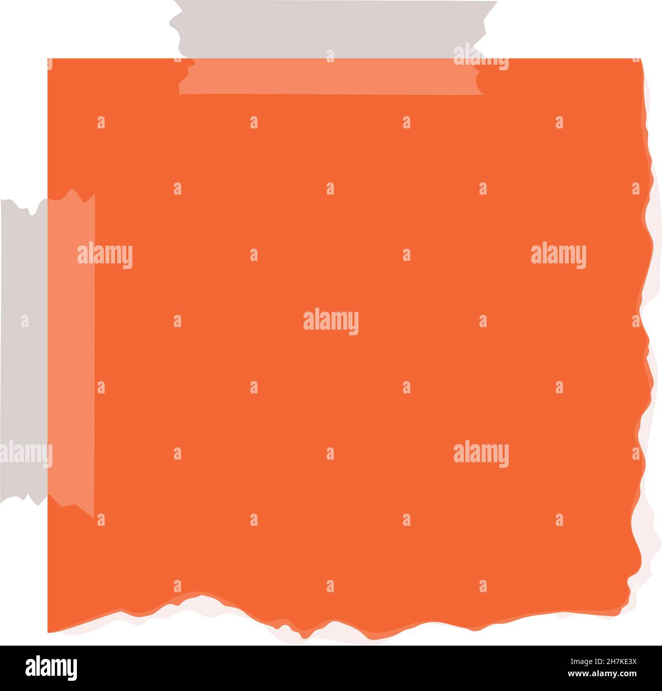 orange ripped paper Stock Vector Image & Art - Alamy