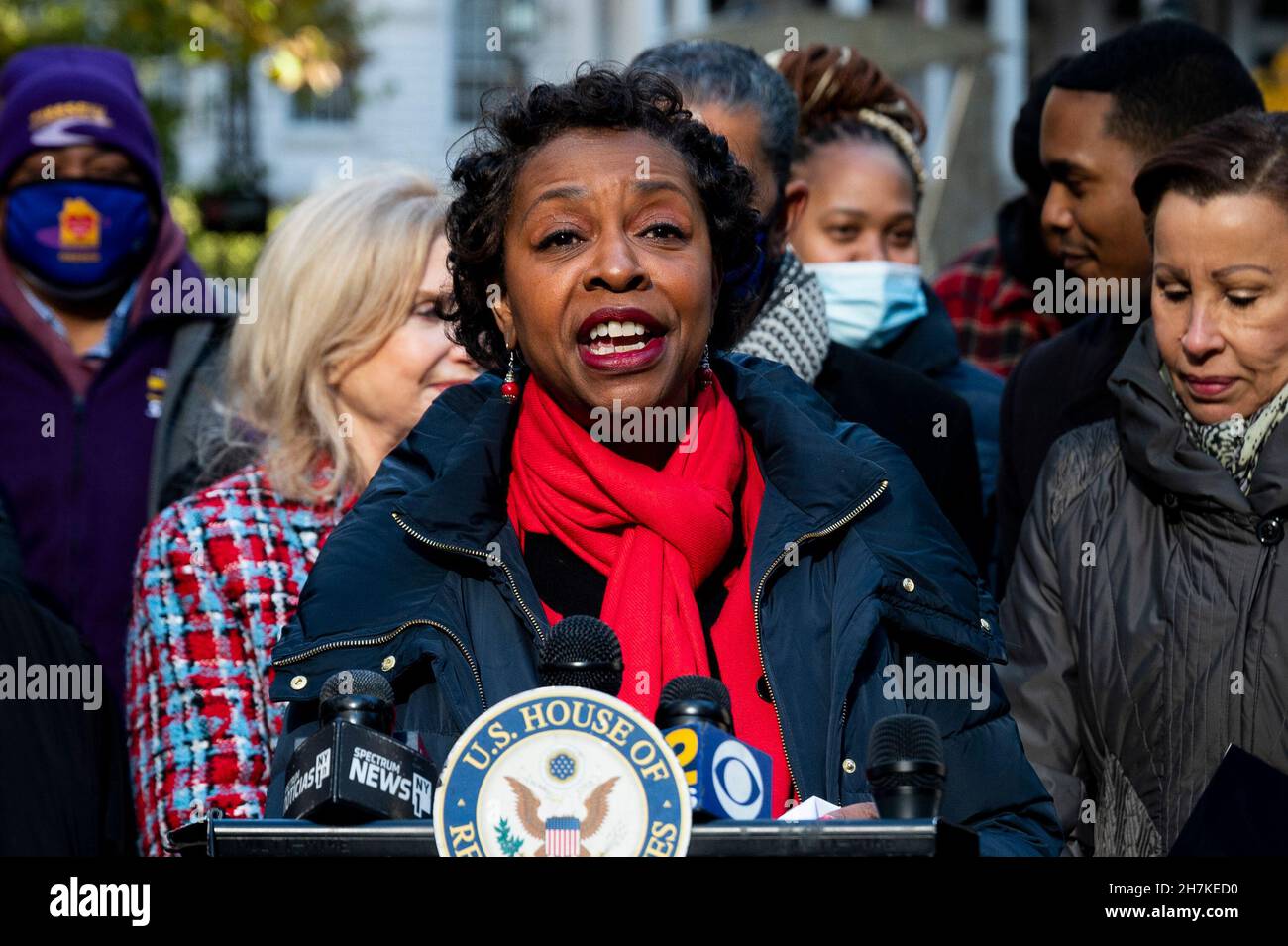 Yvette clarke 2021 hi-res stock photography and images - Alamy