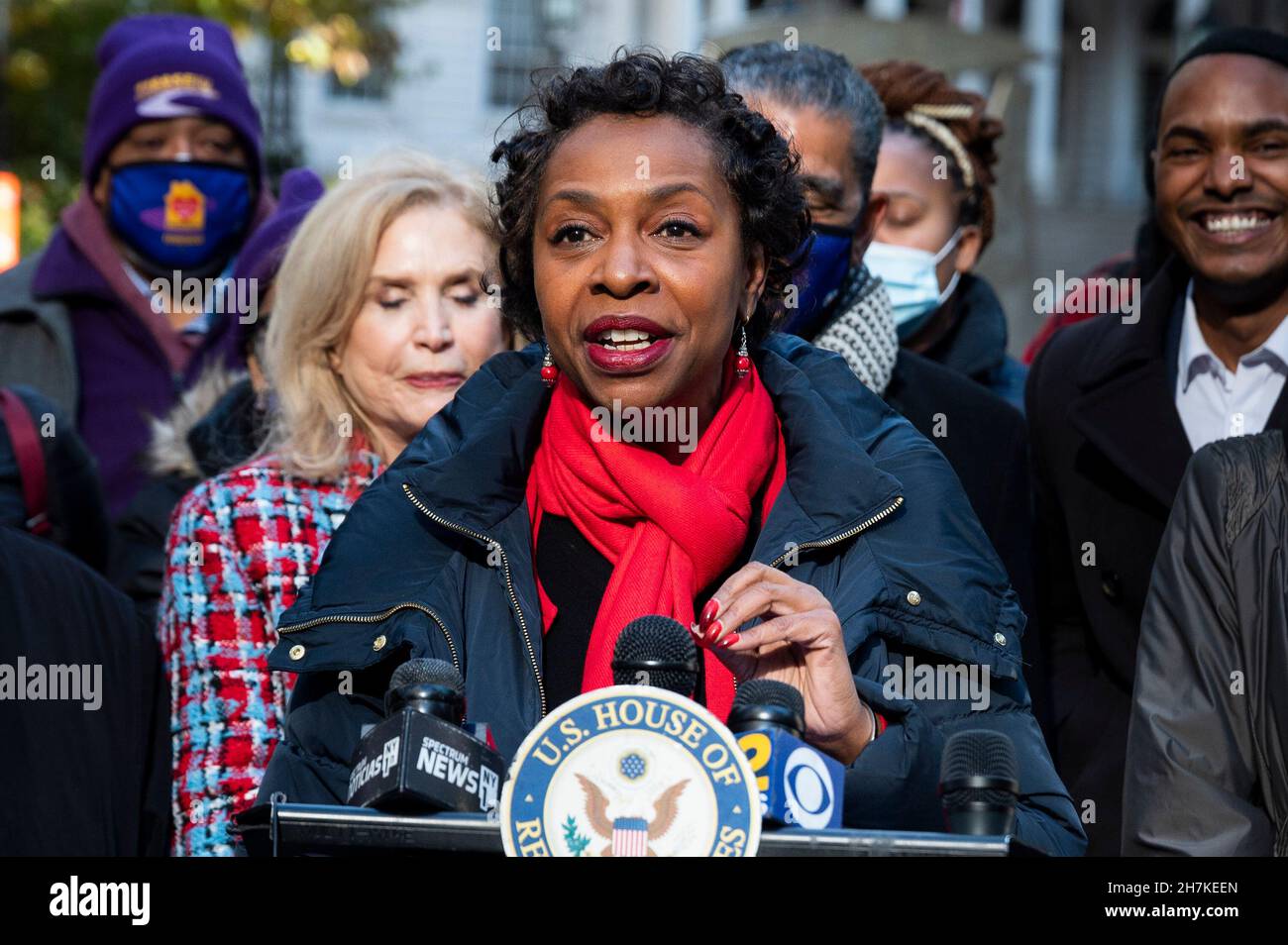 Yvette clarke 2021 hi-res stock photography and images - Alamy