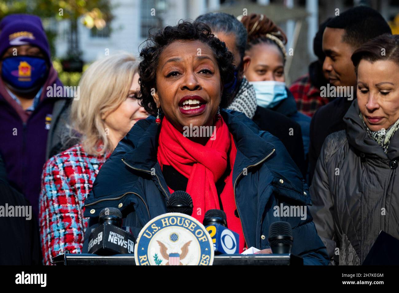 Yvette clarke 2021 hi-res stock photography and images - Alamy