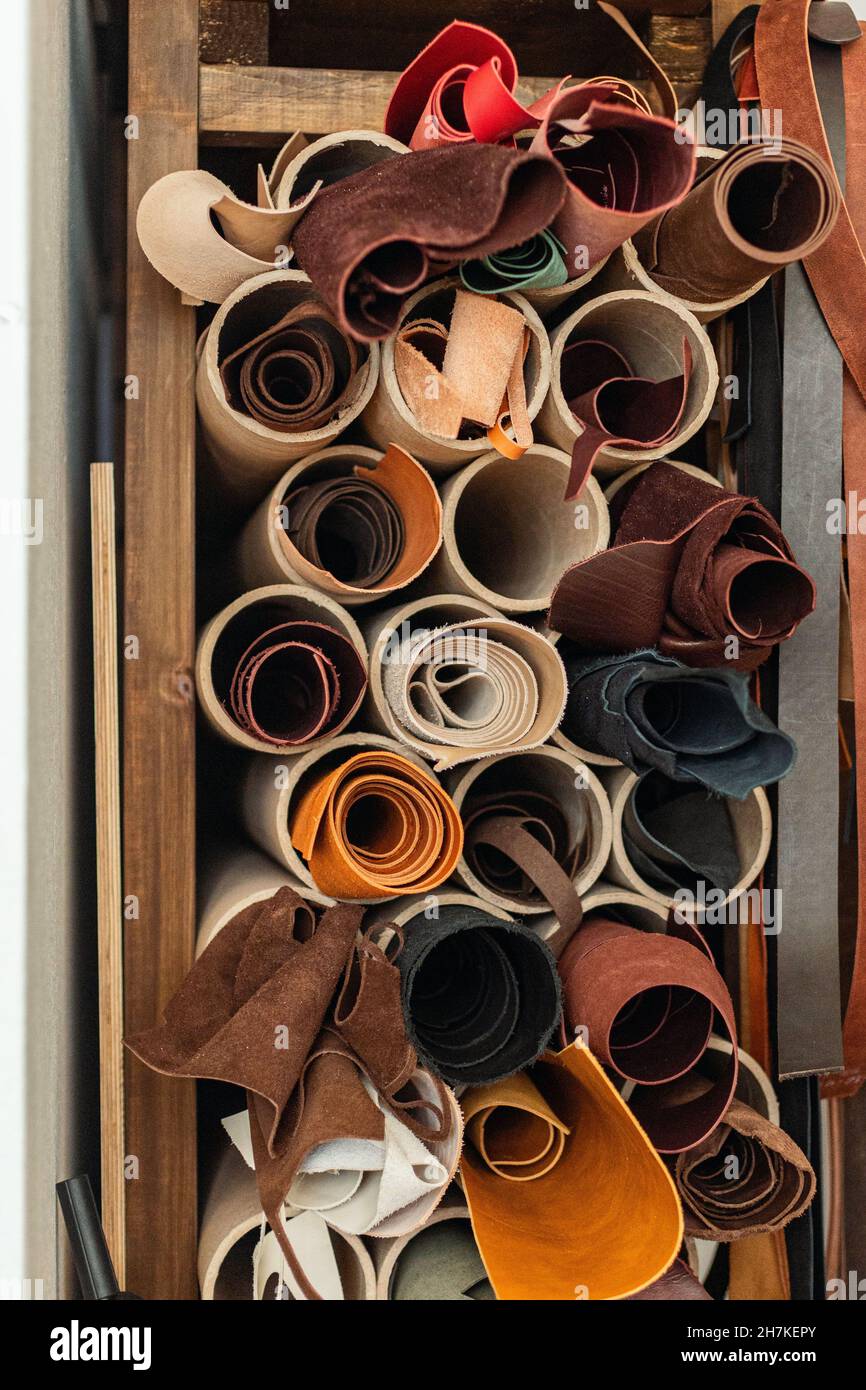 How do you store your leather? because my system sucks. pics of good ...