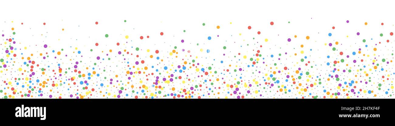 Festive modern confetti. Celebration stars. Colorful confetti on white ...