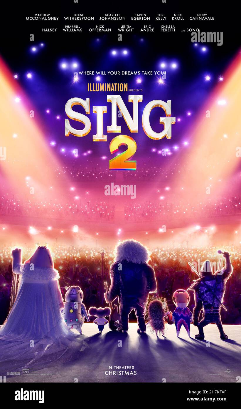 Sing 2 clay calloway hi-res stock photography and images - Alamy