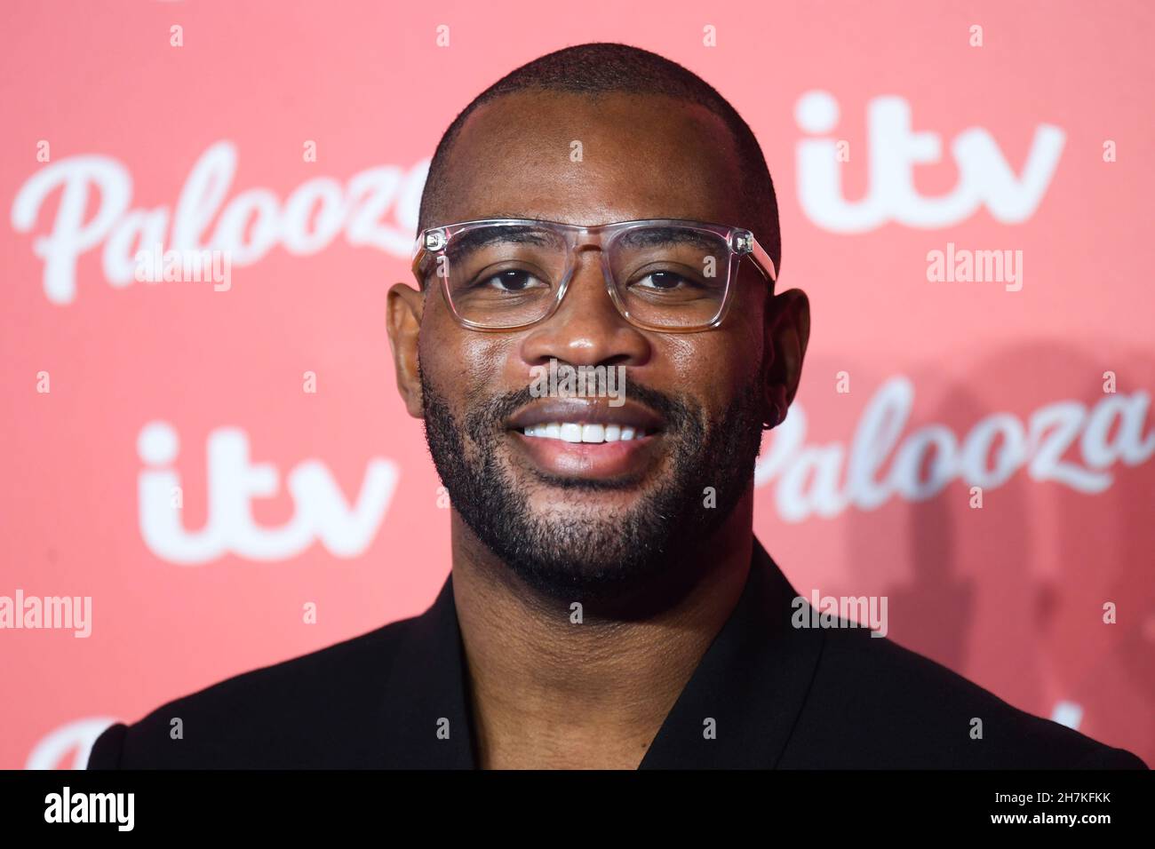 London, UK. 23 November 2021. Ugo Monye arriving at the ITV Palooza held at the Royal Festival ...