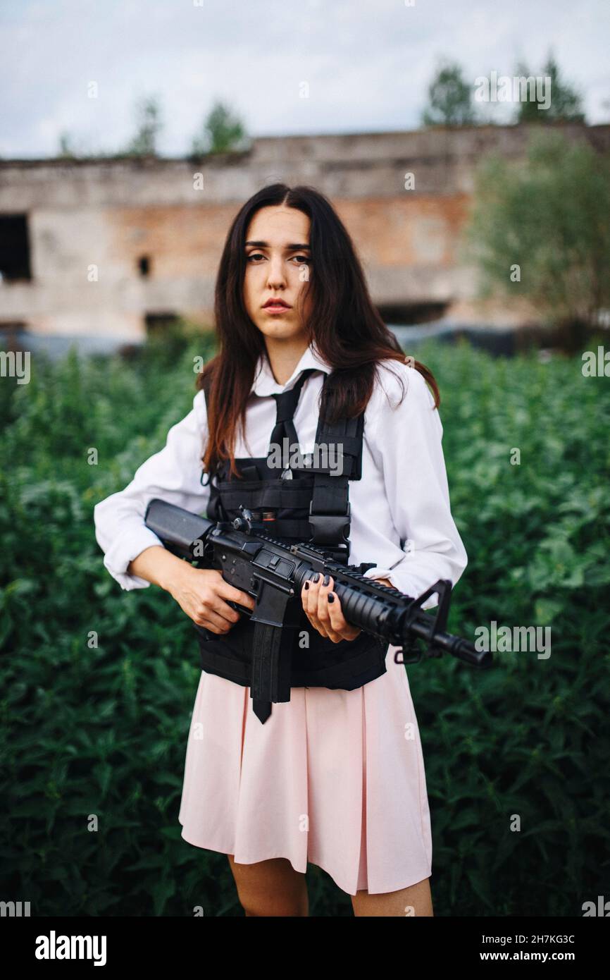 Female security guards hi-res stock photography and images - Alamy