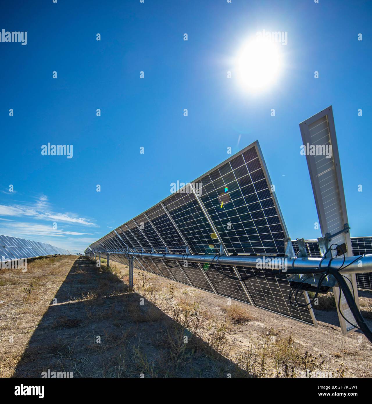 Solar in Central California Stock Photo - Alamy