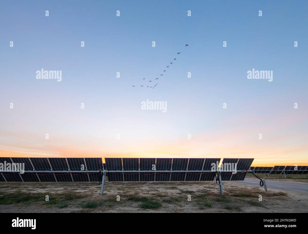Solar in Central California Stock Photo - Alamy