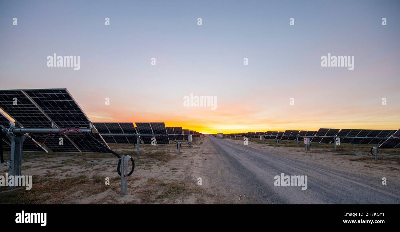 Solar in Central California Stock Photo - Alamy