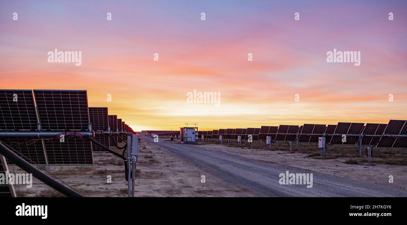 Solar in Central California Stock Photo - Alamy
