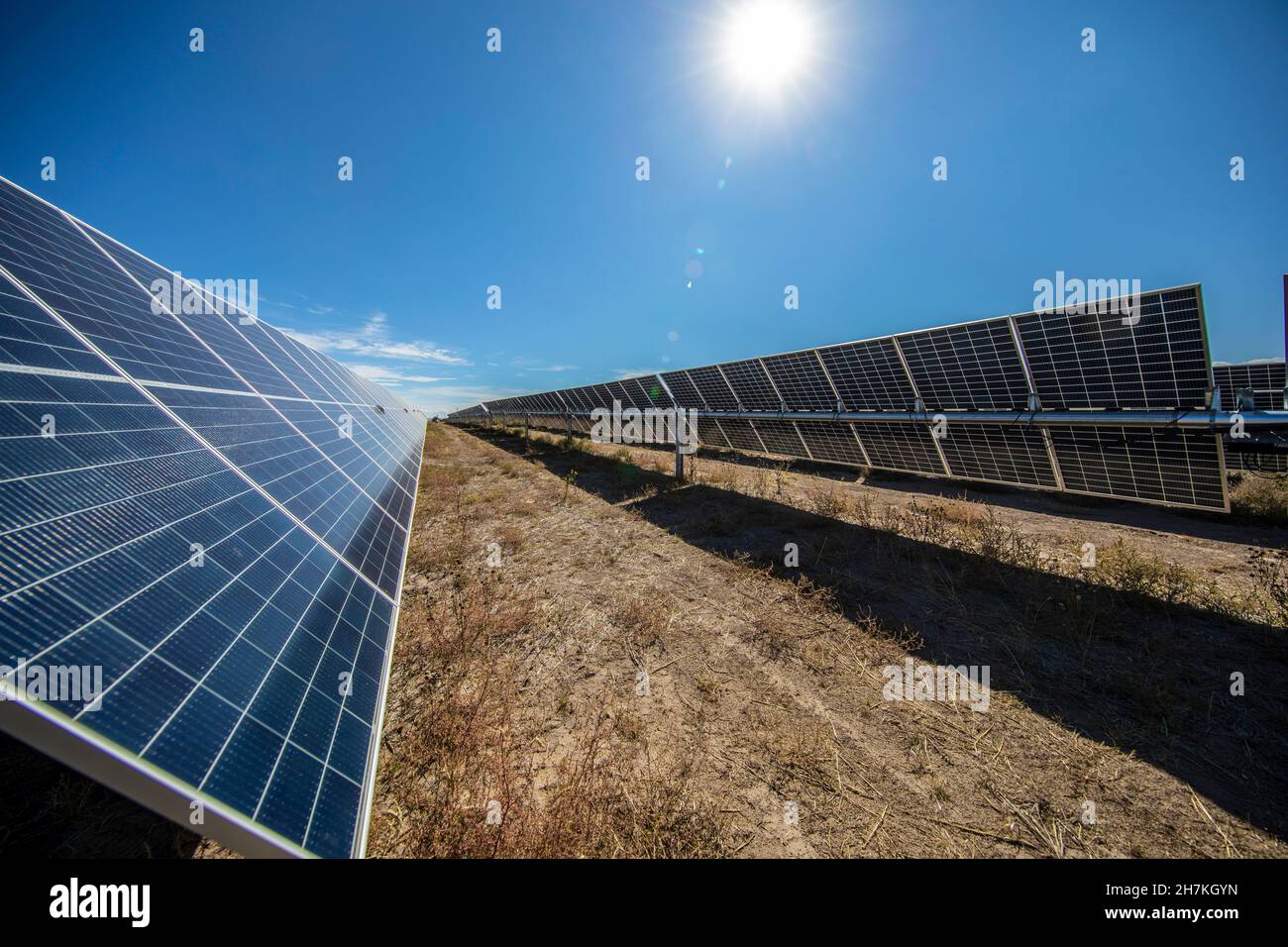 Solar in Central California Stock Photo - Alamy