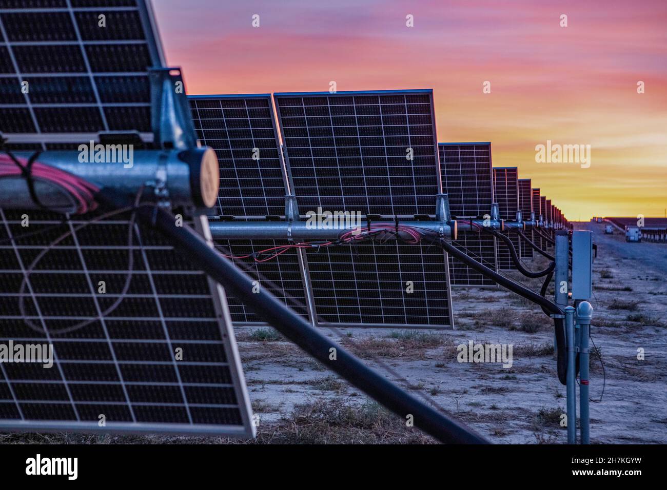 Solar in Central California Stock Photo - Alamy