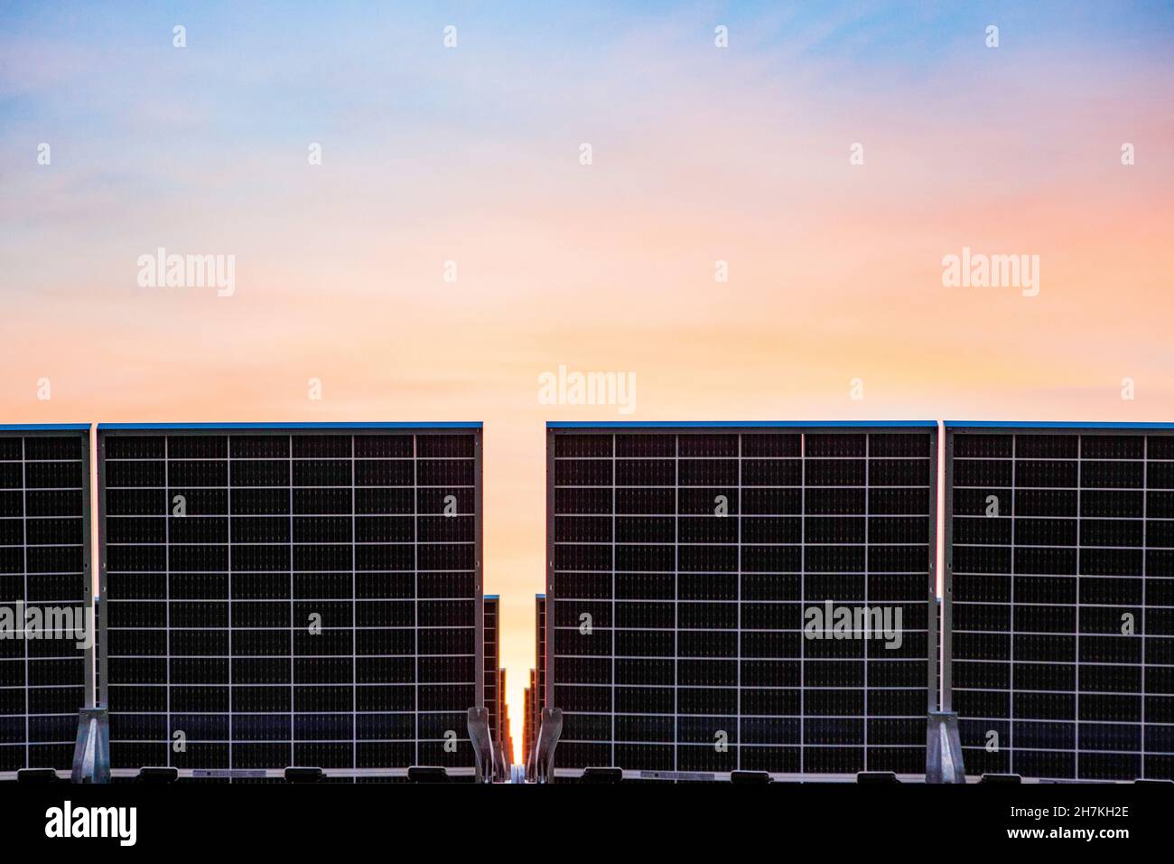 Solar renewable panels central california hi-res stock photography and ...