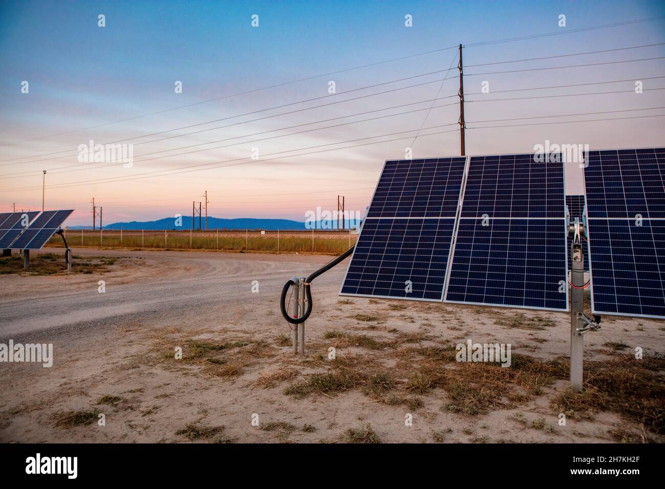 Solar in Central California Stock Photo - Alamy