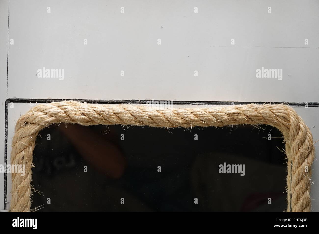 Closeup of a file rope on a white surface Stock Photo - Alamy