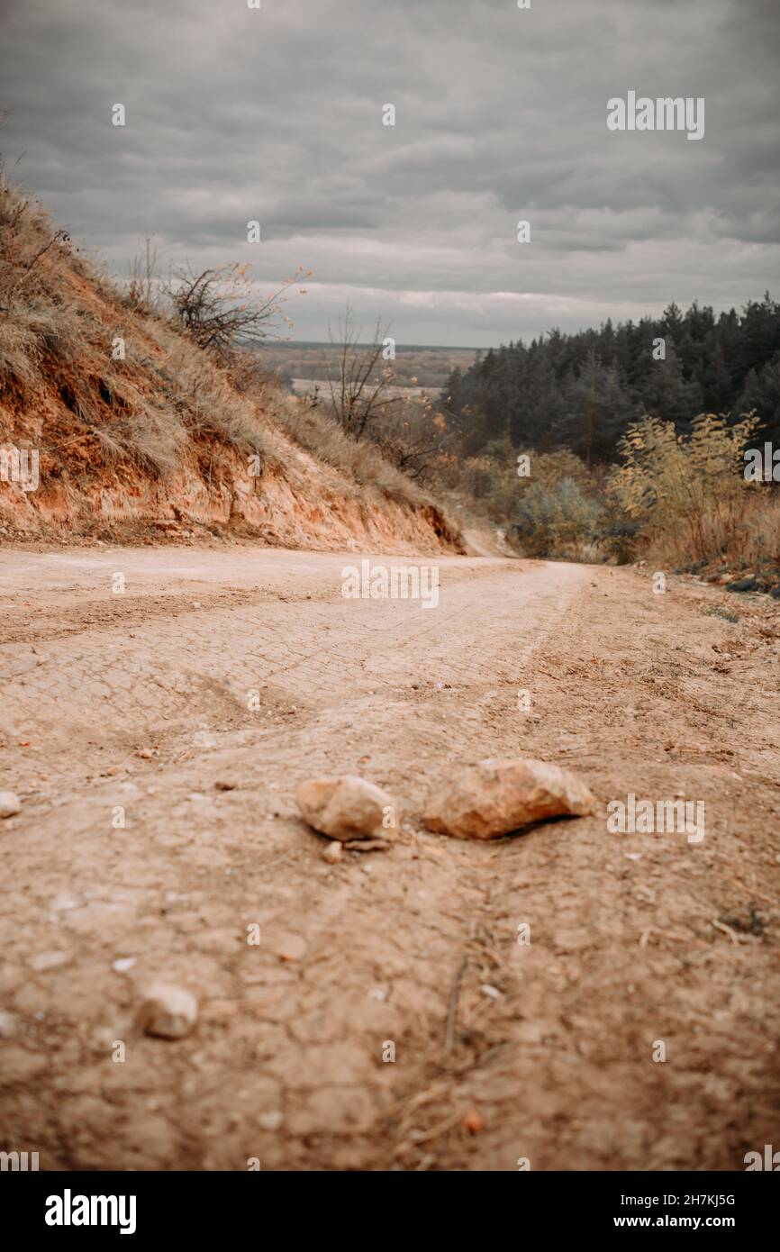 Clay road hi-res stock photography and images - Alamy