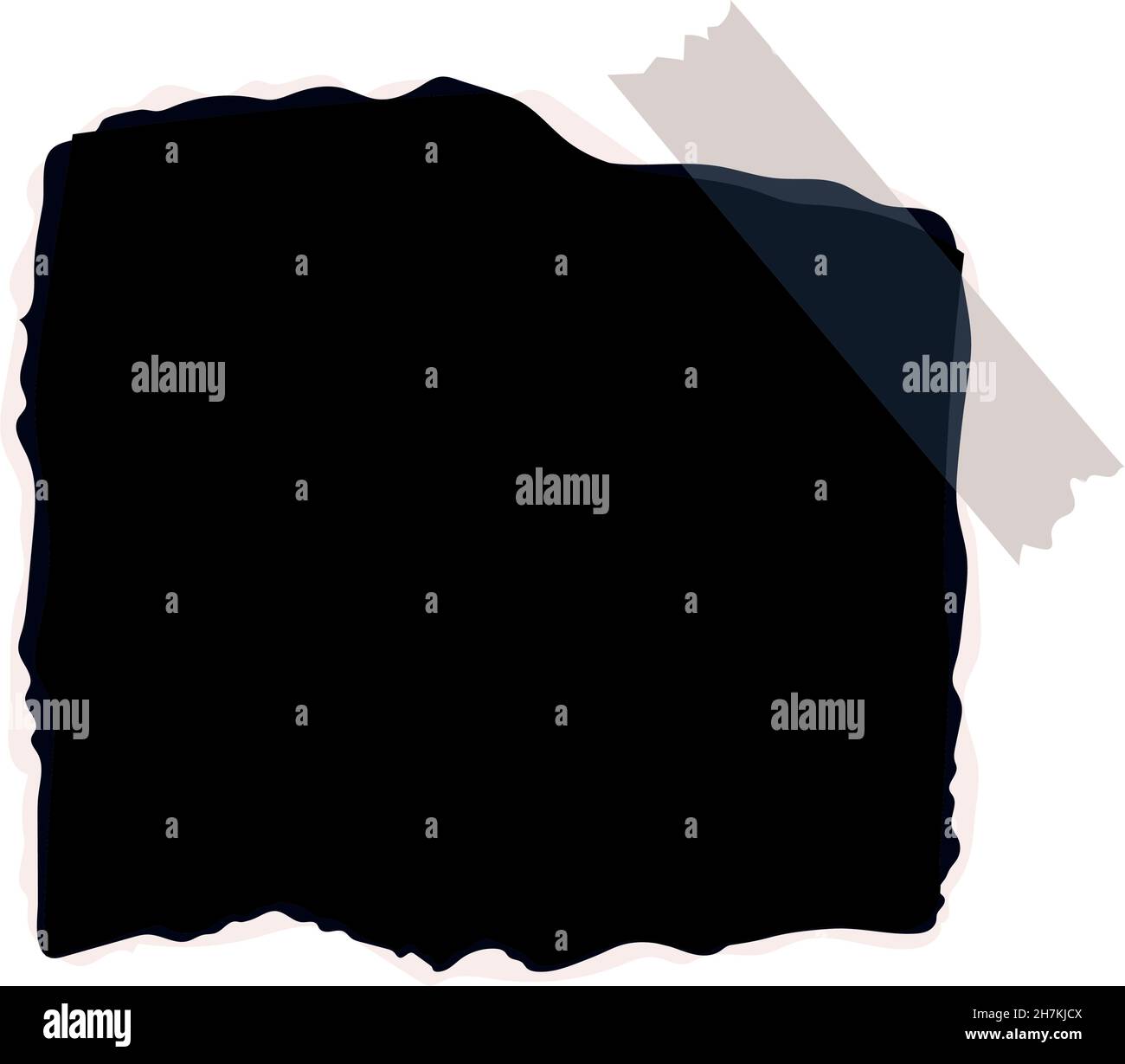 black ripped paper Stock Vector Image & Art - Alamy