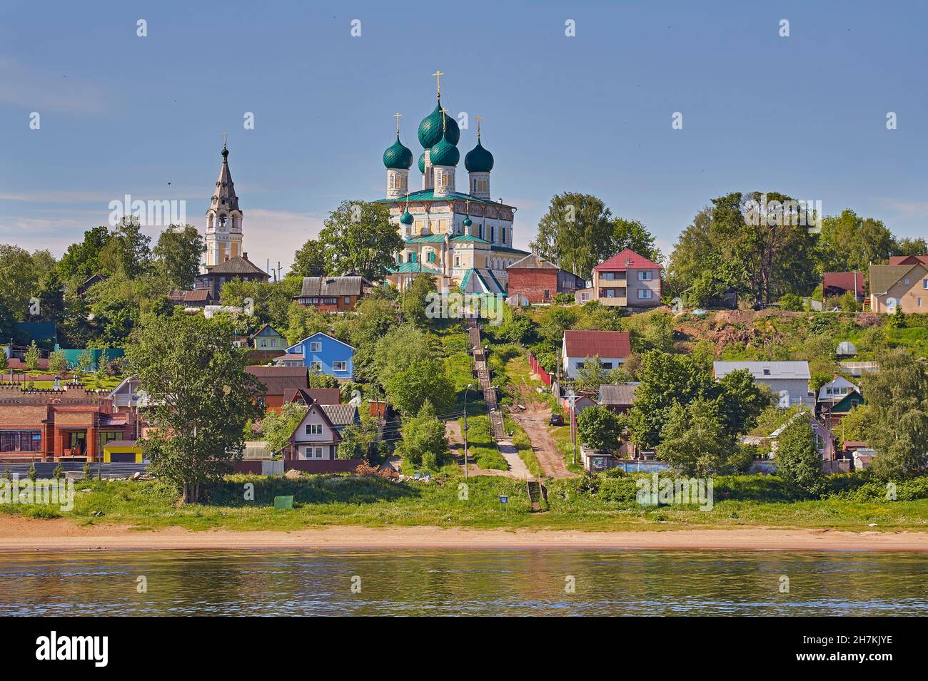 Church of the Resurrection in Tutayev on the Volga, Yaroslavl Oblast ...