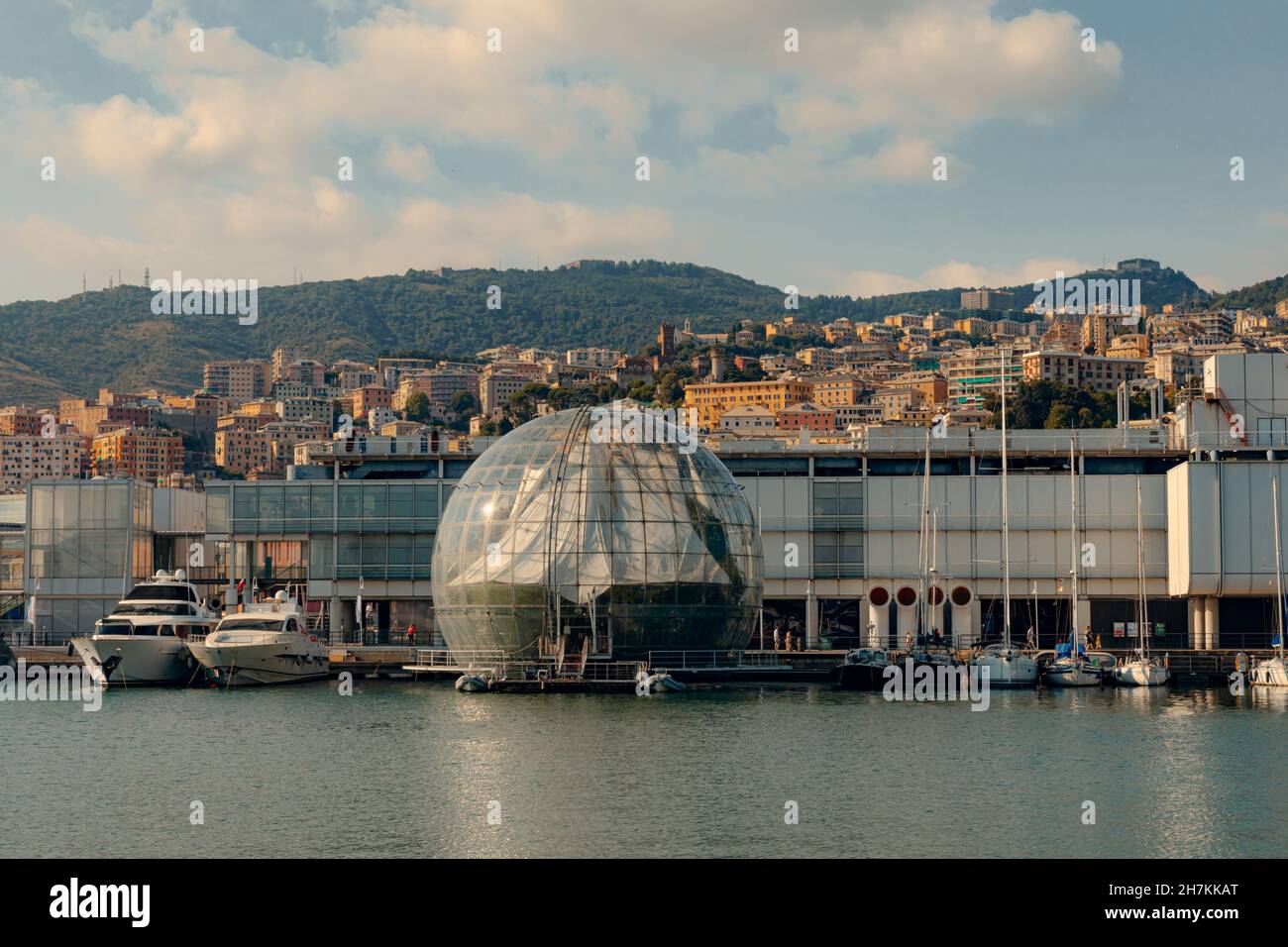Biosphere globe genoa hi-res stock photography and images - Alamy