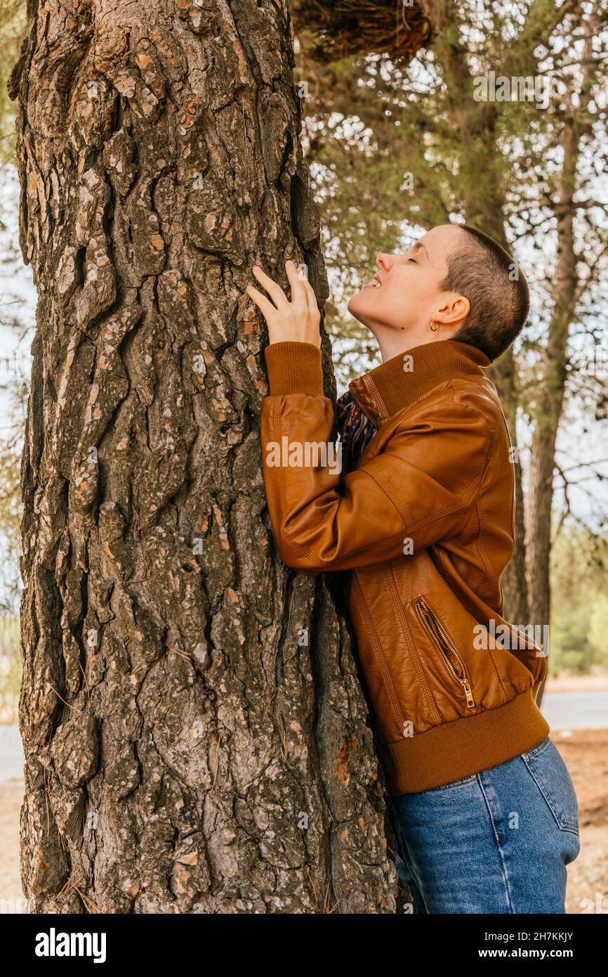 Tree jacket hi-res stock photography and images - Alamy