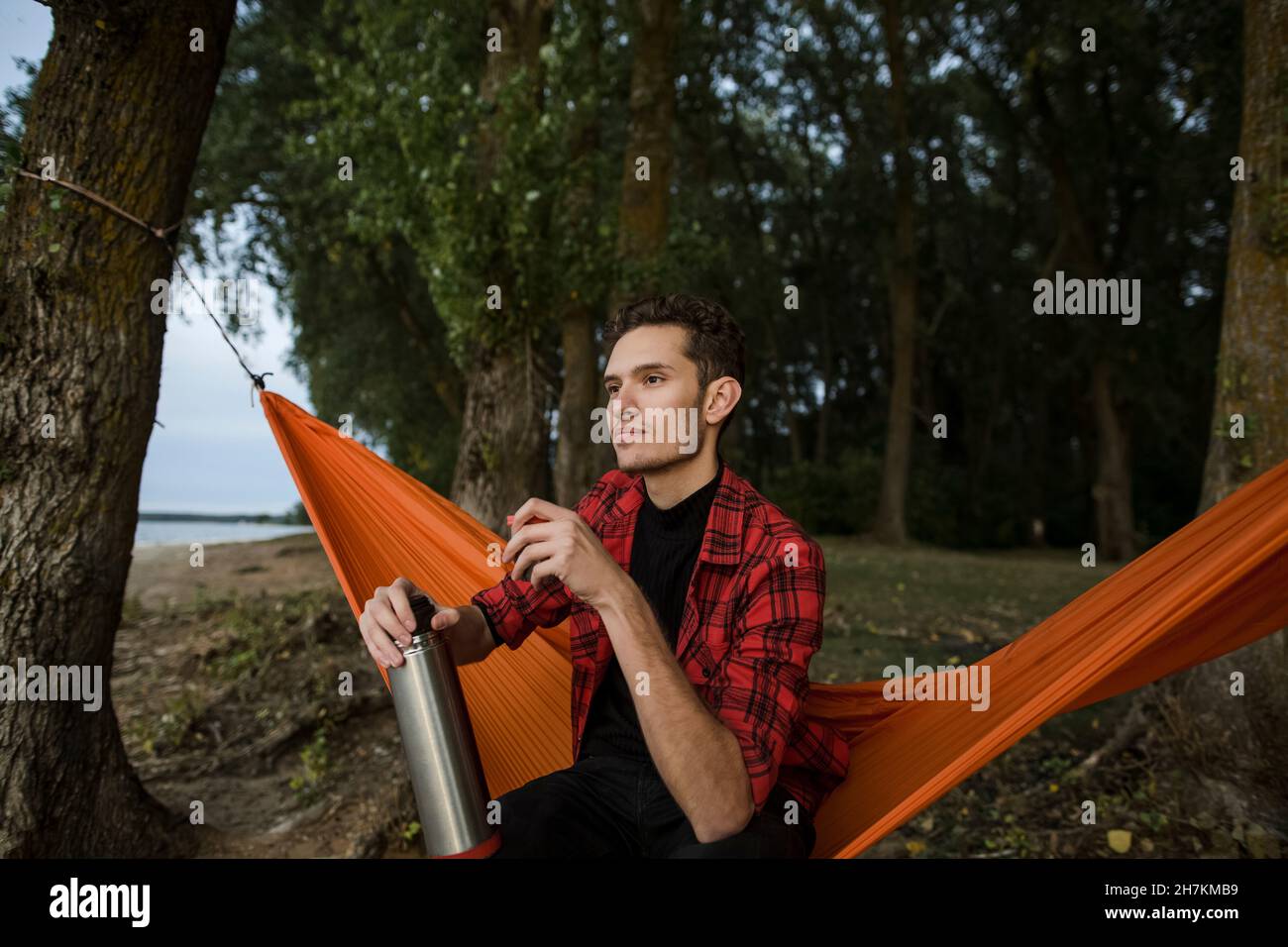 Man hammock beach hi-res stock photography and images - Alamy
