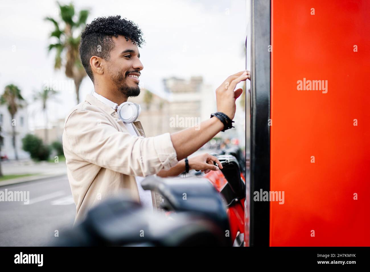 Using the bicycle hi-res stock photography and images - Alamy