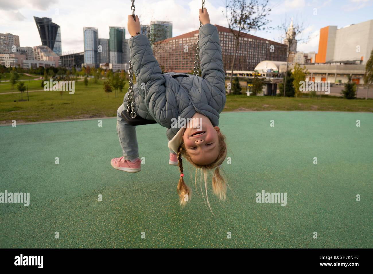 Girl bending over hi-res stock photography and images - Alamy