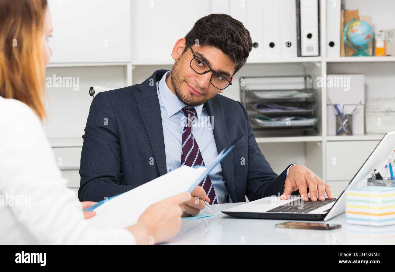 Workplace client hi-res stock photography and images - Alamy