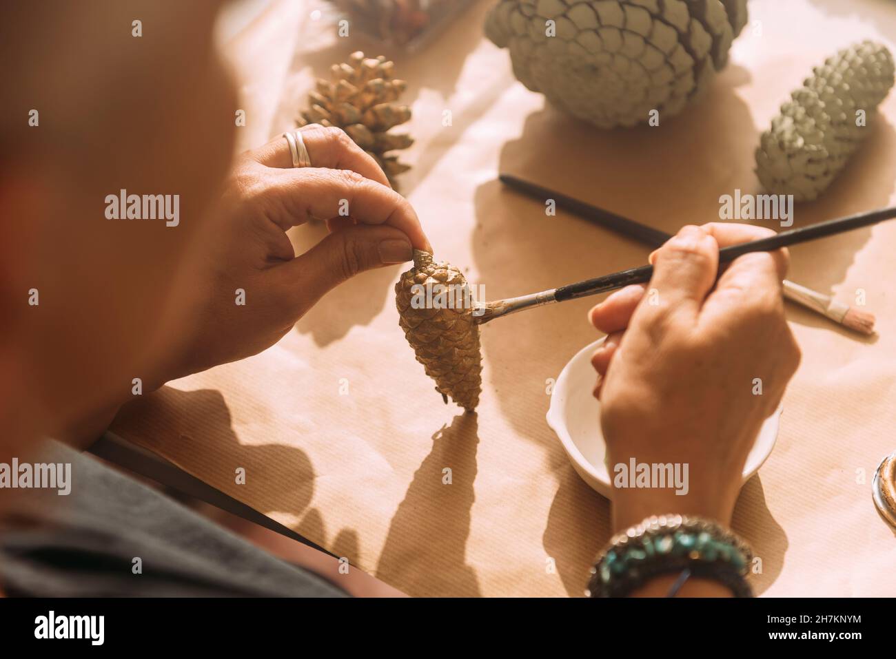 Mature female cone hi-res stock photography and images - Alamy