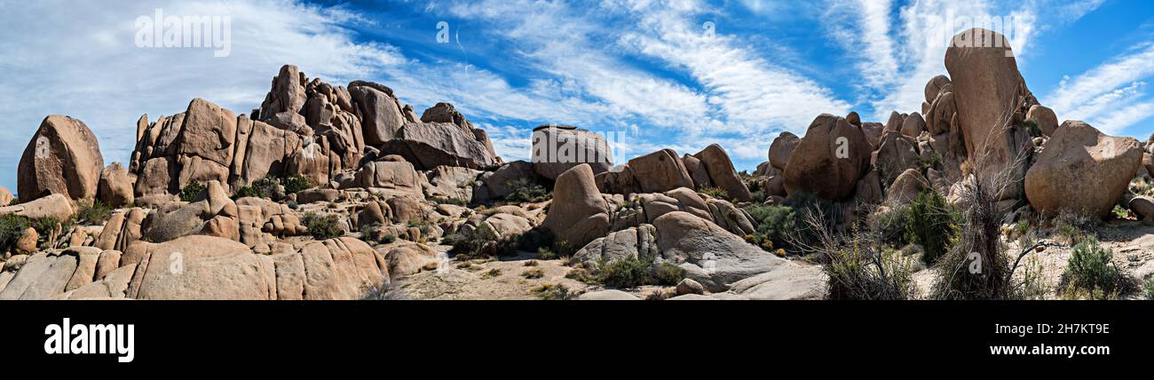 Panorama, Joshua Tree National Park, San Bernardino County, California ...