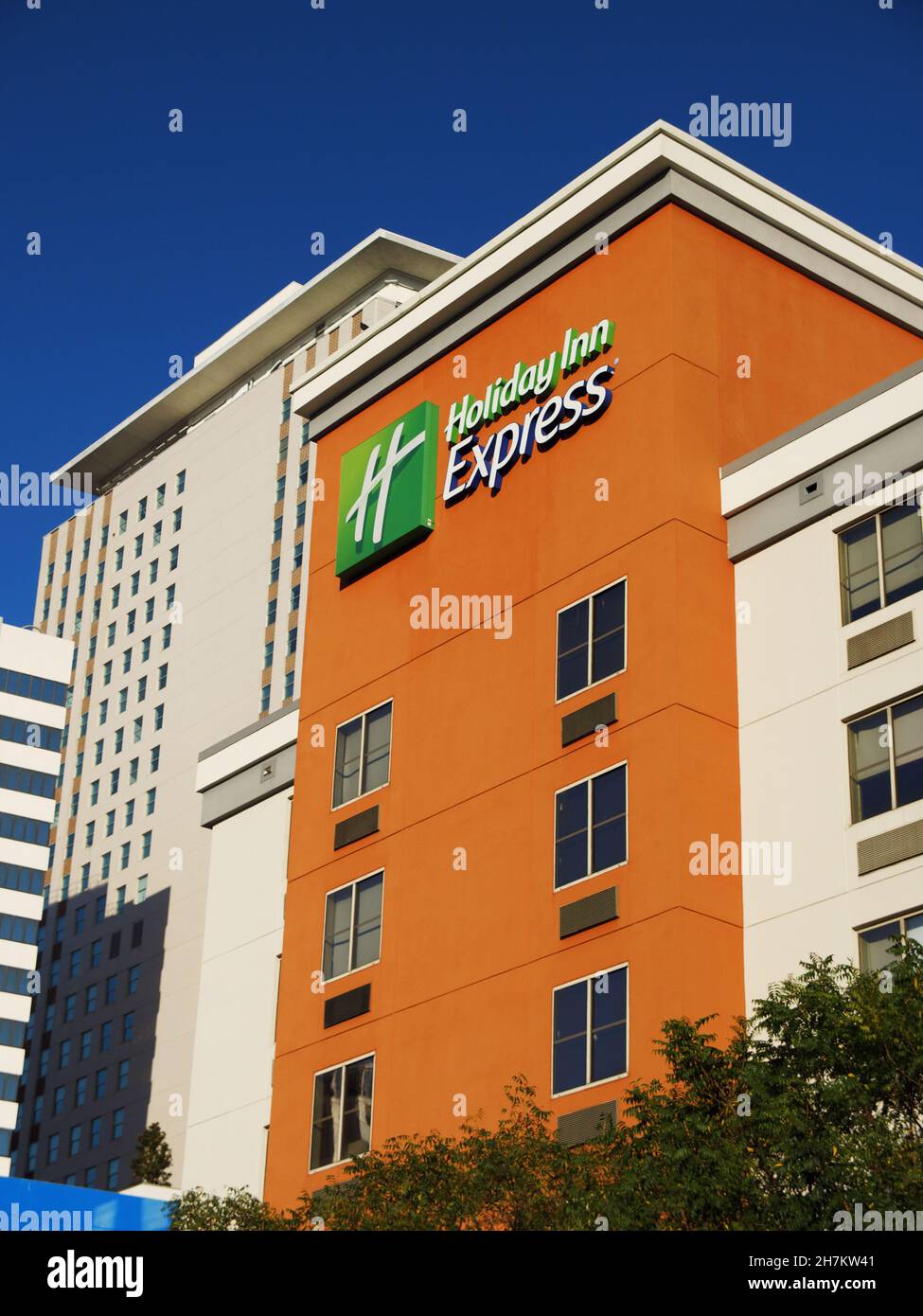 NEW ORLEANS, UNITED STATES - Oct 26, 2021: A vertical shot of a Holiday ...