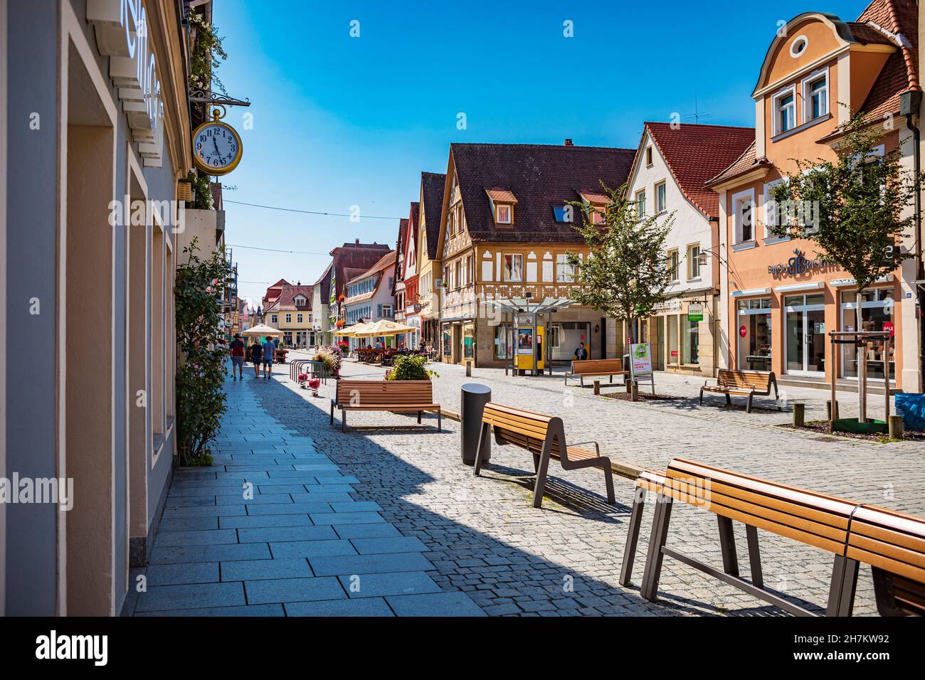 Main street in Forchheim, Bavaria, Germany Stock Photo - Alamy