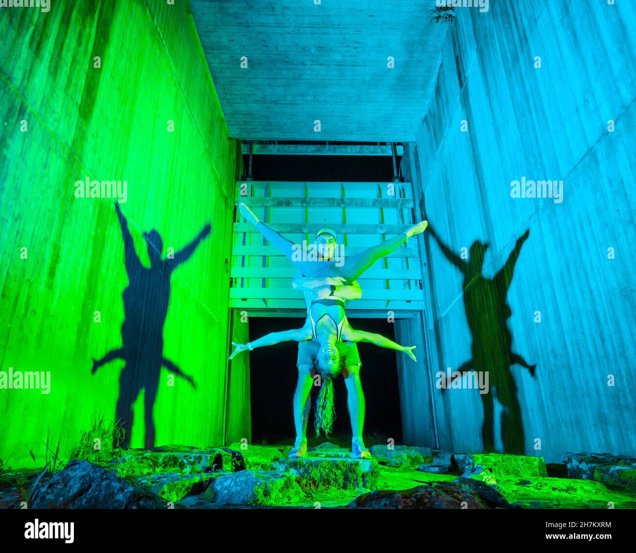 Acrobatic activity hi-res stock photography and images - Alamy