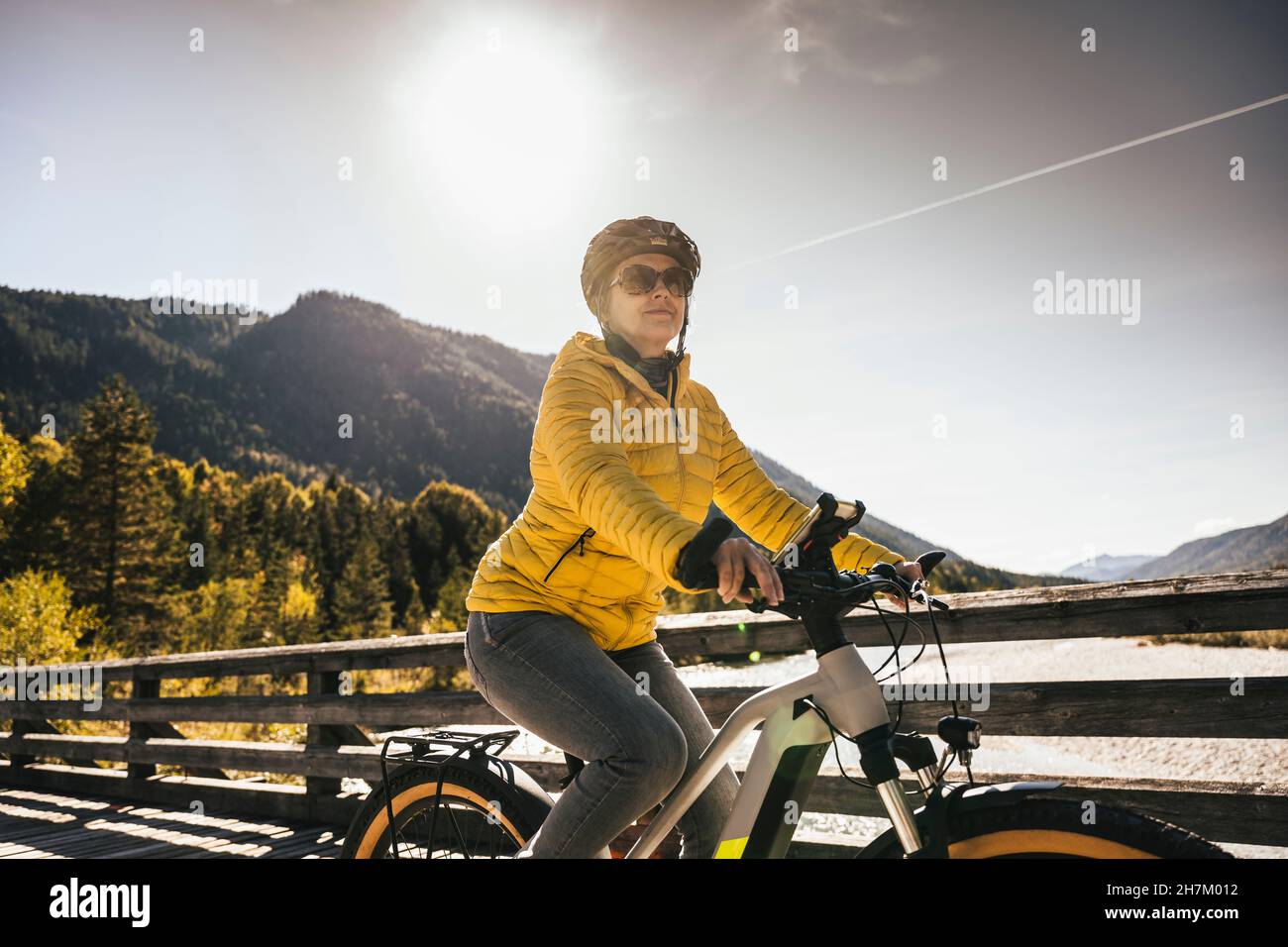 Female crash helmet hi-res stock photography and images - Alamy