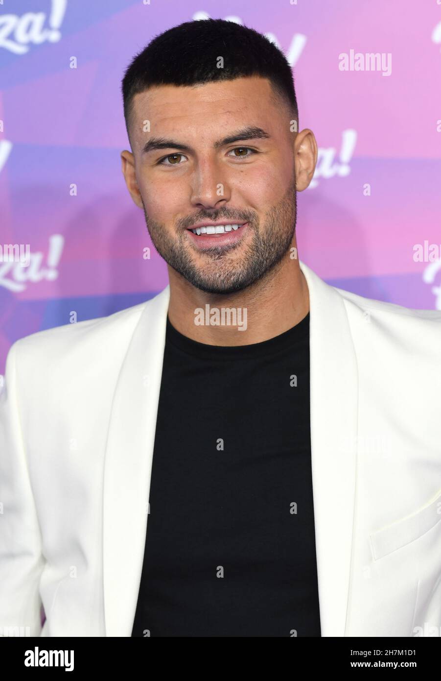 November 23rd, 2021, London, UK. Liam Reardon arriving at the ITV ...