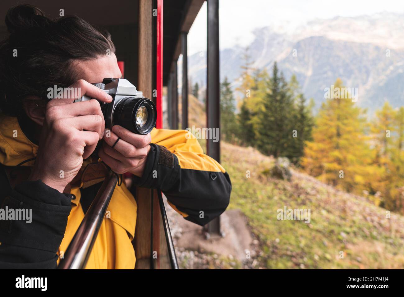 Camera in train hi-res stock photography and images - Alamy