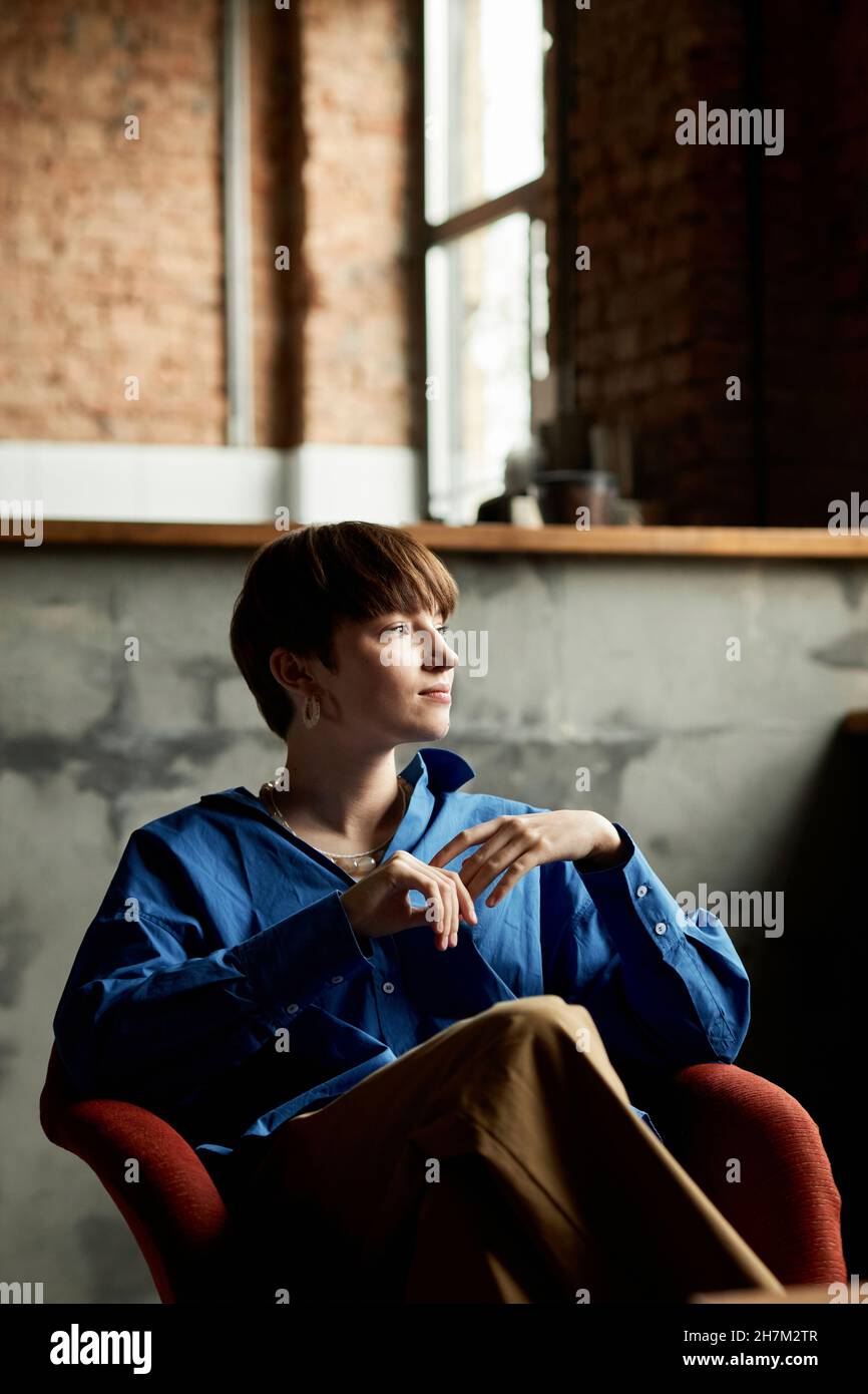 Girl contemplating hi-res stock photography and images - Alamy