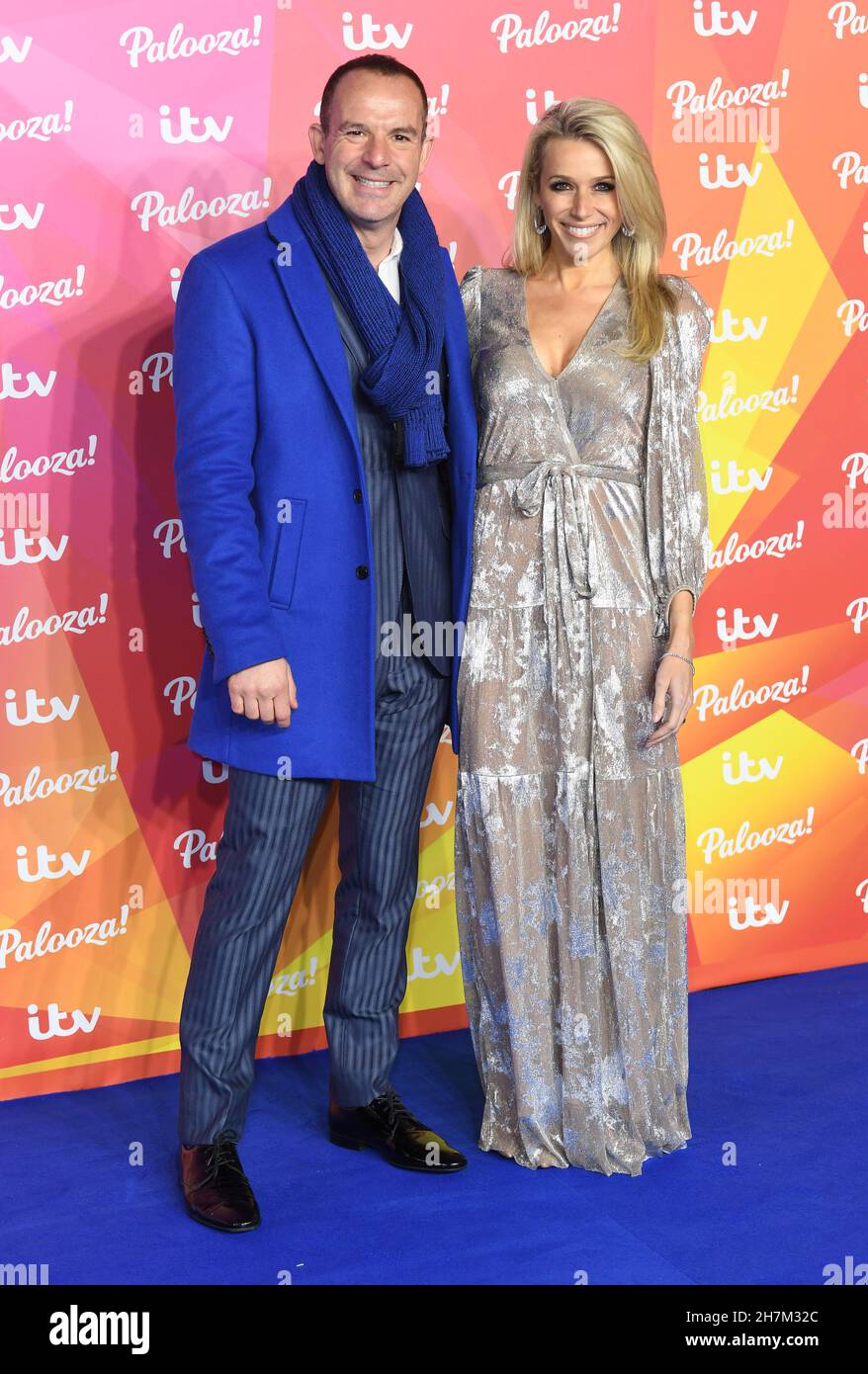 November 23rd, 2021, London, UK. Martin Lewis and wife Lara Lewington ...