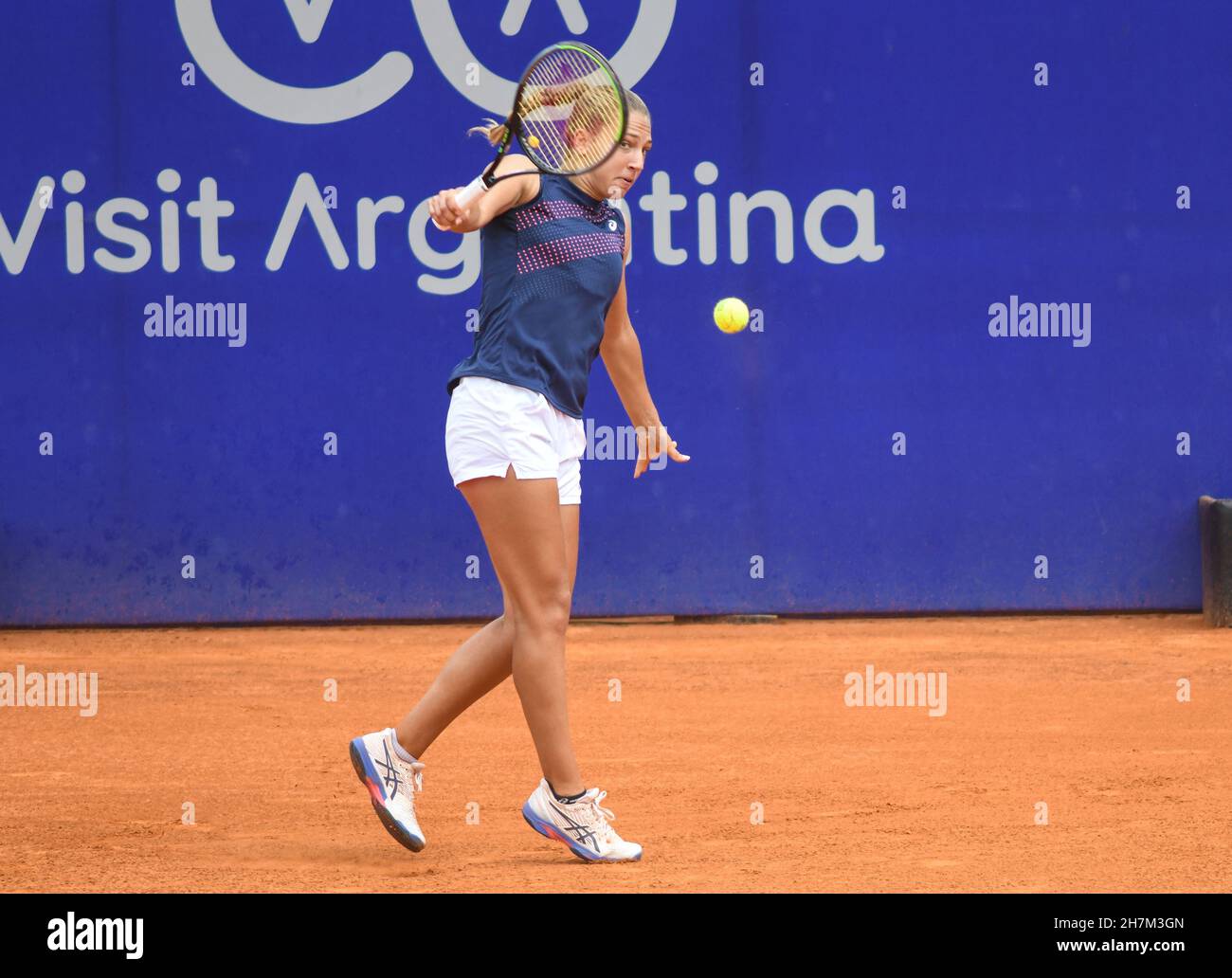 Diane Parry (France). Argentina Open WTA 2021. Quarter Final Stock ...