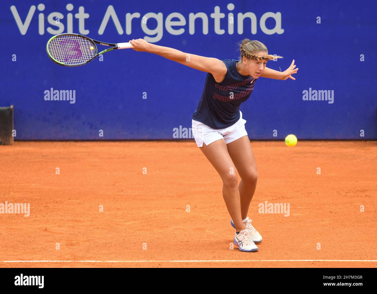 Diane Parry (France). Argentina Open WTA 2021. Quarter Final Stock ...